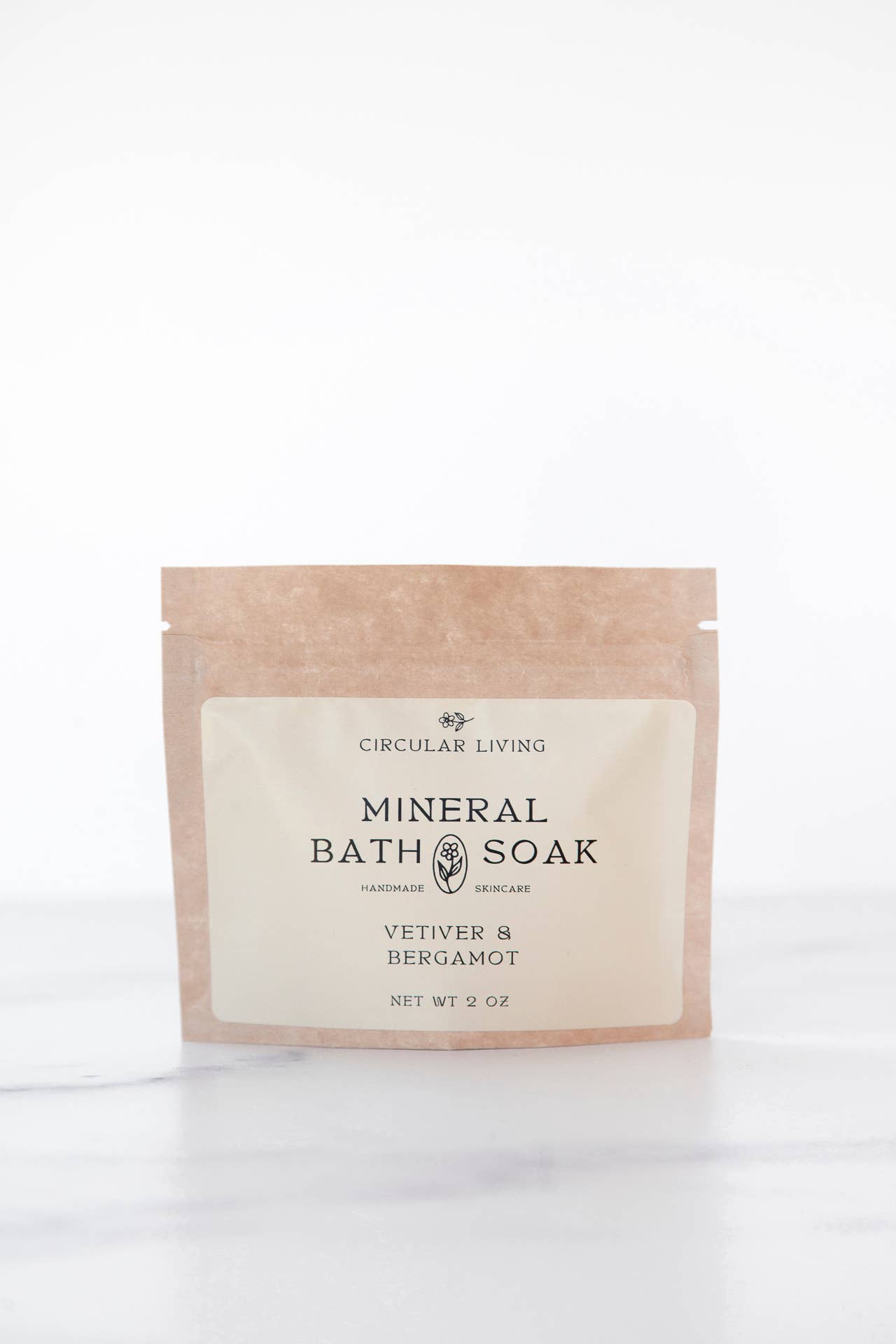 Mineral Bath Soak Sachet - Vetiver & Bergamot – hoste